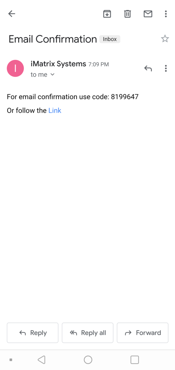 Registering Your iMatrix Account - iMatrix Systems